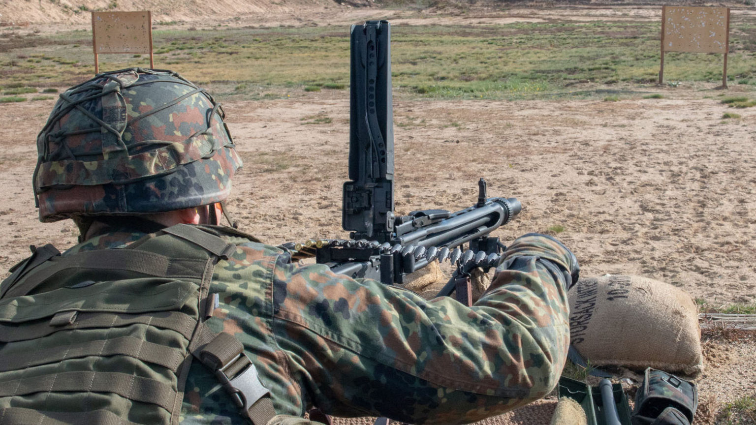 Schießen G36 und MG3 - Reservistenverband Brandenburg